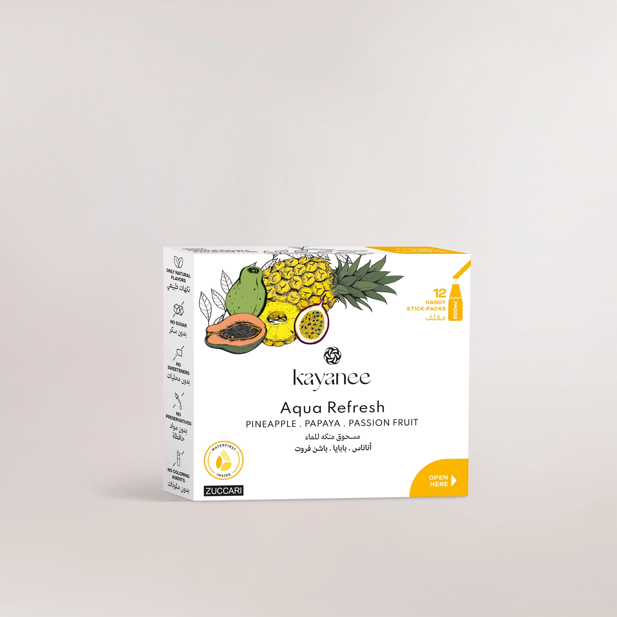 Aqua Refresh Hydration Powder Pineapple-Papaya-Passion Fruit – Kayanee