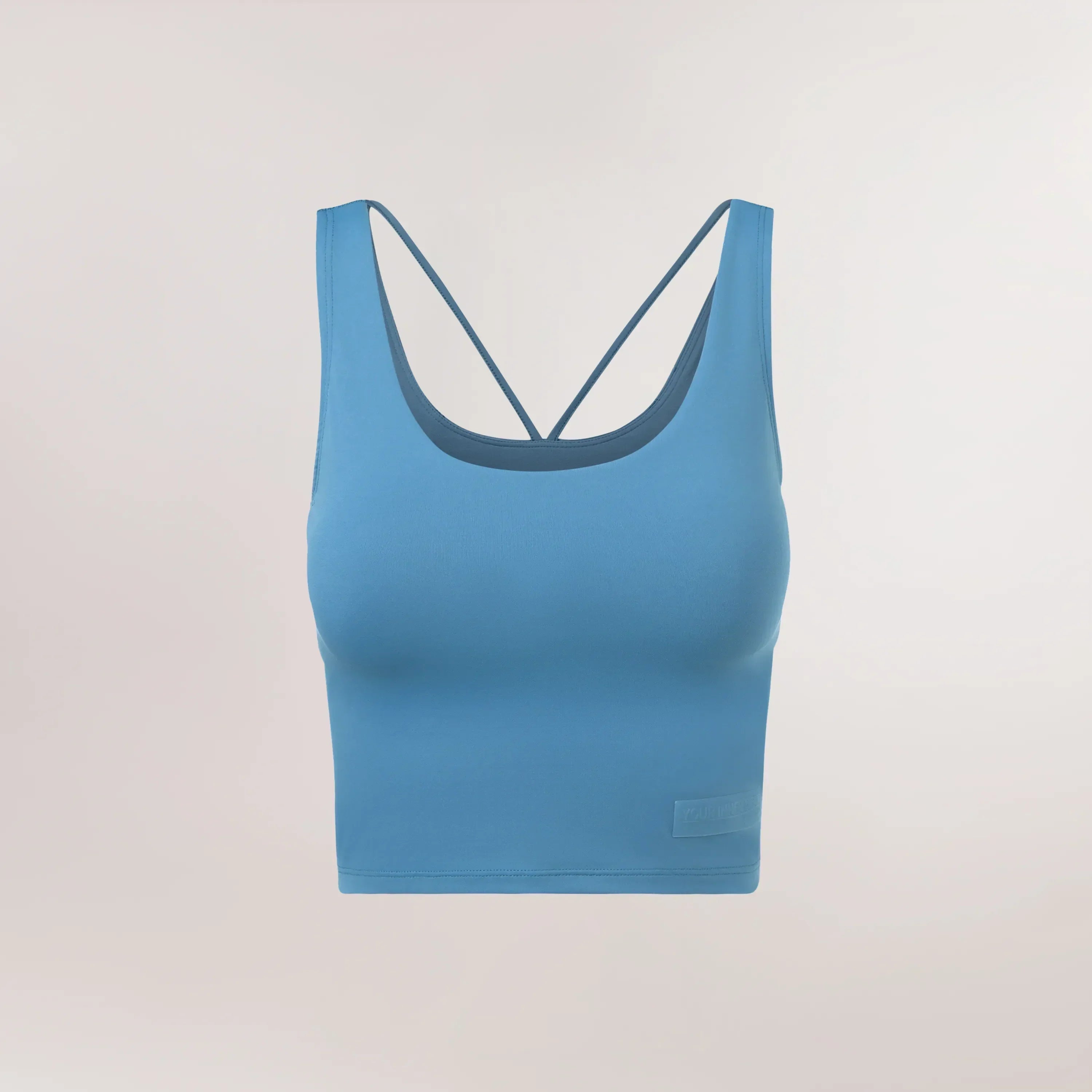 Shop Core Blue Freestyle Cropped Top | Kayanee KSA